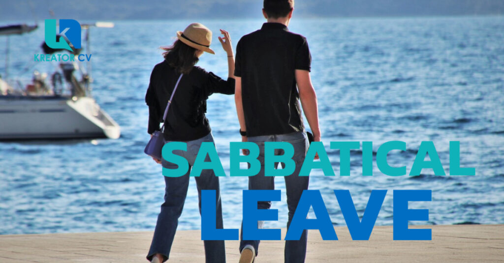 Sabbatical leave - czym jest urlop sabatowy?